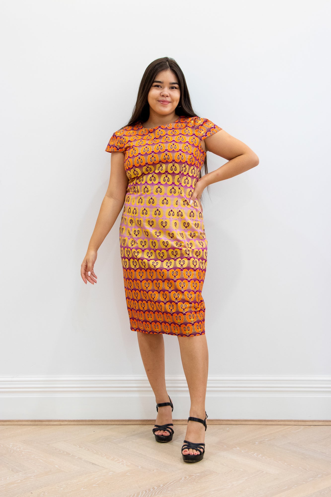 Luminous Orange Dress – Bantu Designs